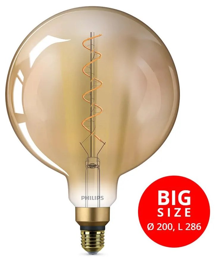 Philips LED Žárovka VINTAGE Philips E27/5W/230V 2000K P2344