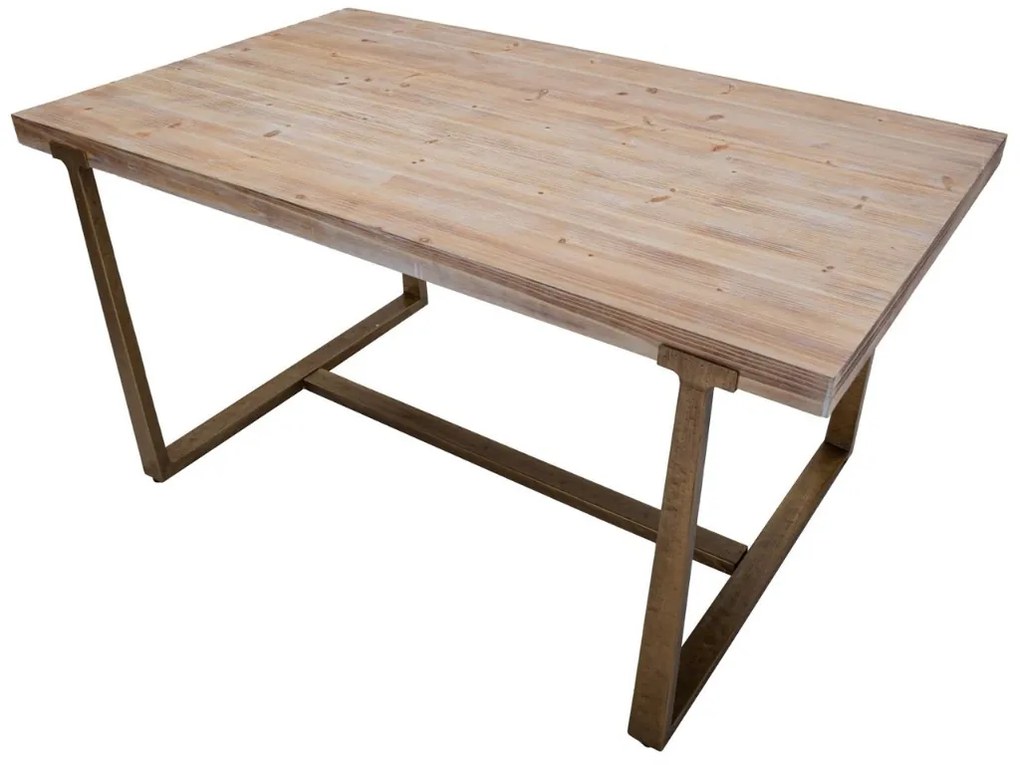 Designový jídelní stůl Nalanie 150 cm hnědý