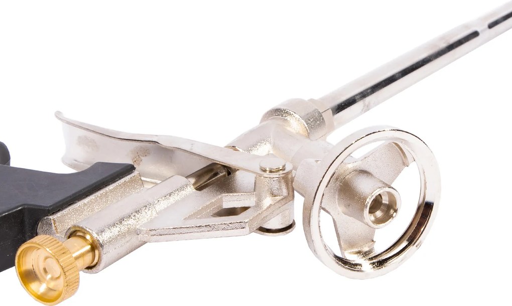 STAVTOOL Pistole celokovová na PU pěny s kovovou regulací | 340 mm