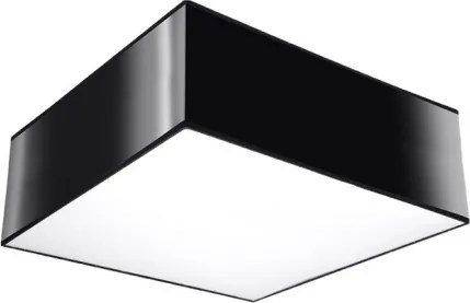 Přisazené svítidlo SOLLUX Horus 25cm E27 1x60W bez zdroje SL.0142 černá