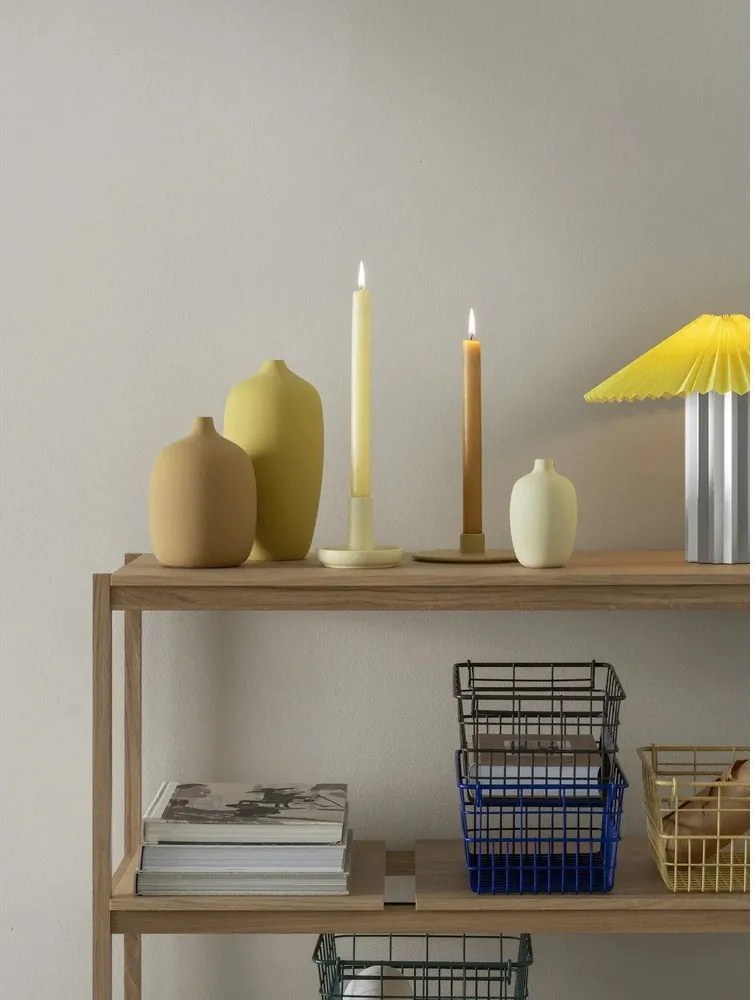 Regál v dekoru dubu v přírodní barvě 105x92x40 cm Sukoya – Blomus
