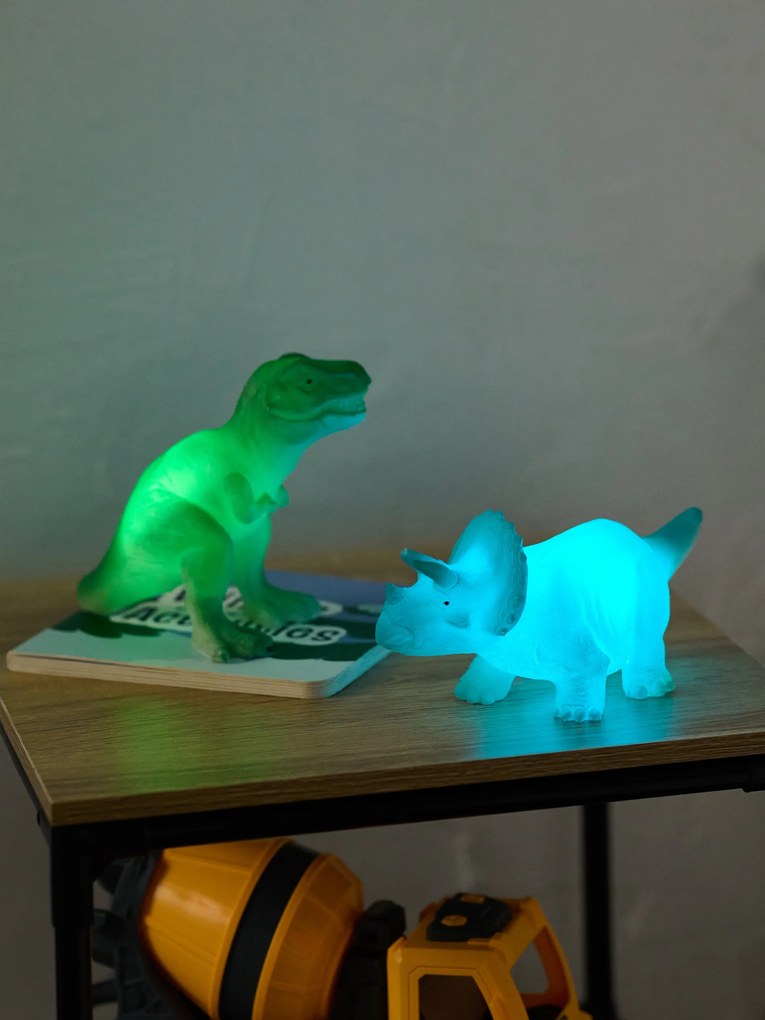 Sinsay - Dětská noční LED lampička ve tvaru dinosaura - světle modrá
