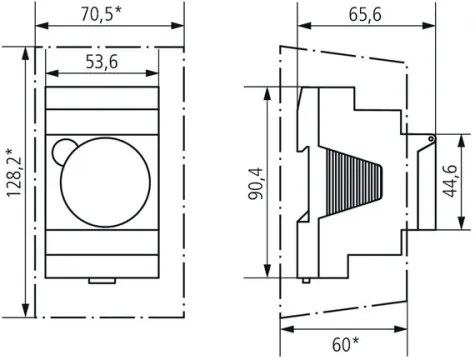 Spínací hodiny analogové Theben SYNCHRONA 161d 1610011