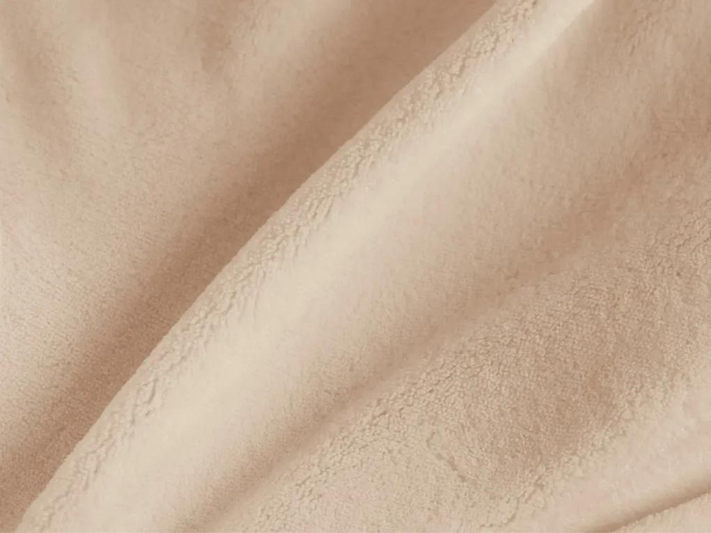 Benlemi Jednolůžkové prostěradlo z mikroplyše Zvolte barvu: Bílá, Zvolte rozměr: 120 x 180 cm