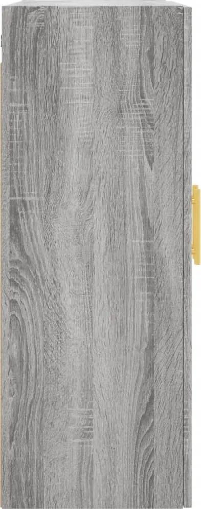 vidaXL Nástěnná skříňka 69,5 x 34 x 90 cm [828418] Barva: Betonová šedá