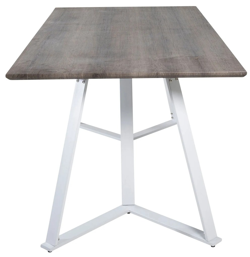 Jídelní stůl Marina, šedý, 90x180