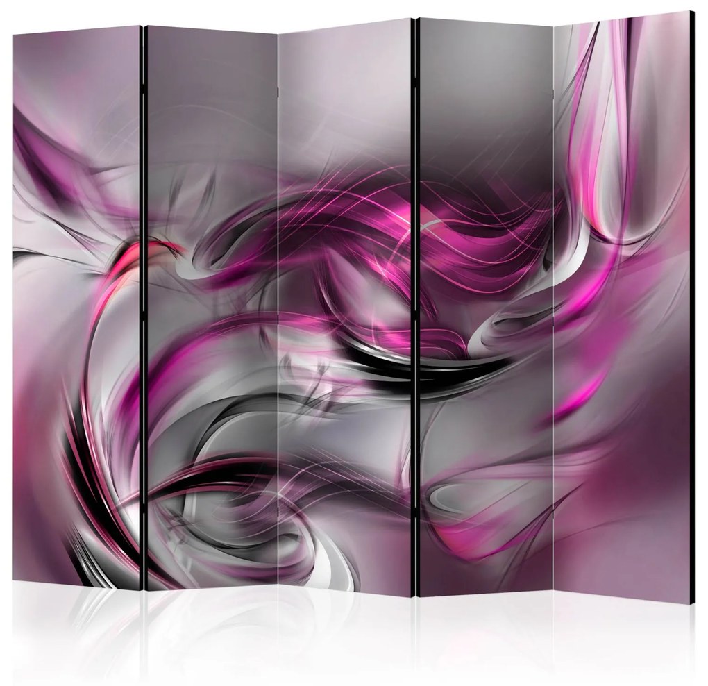 Paraván - Pink Swirls II II [Room Dividers] 225x172