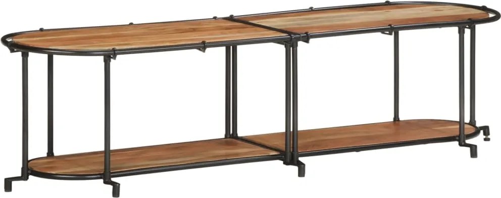 vidaXL TV stolek 160 x 42 x 40 cm masivní akáciové dřevo