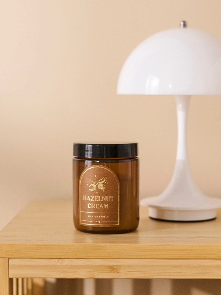 Sinsay - Vonná svíčka Hazelunt Cream - hnědá