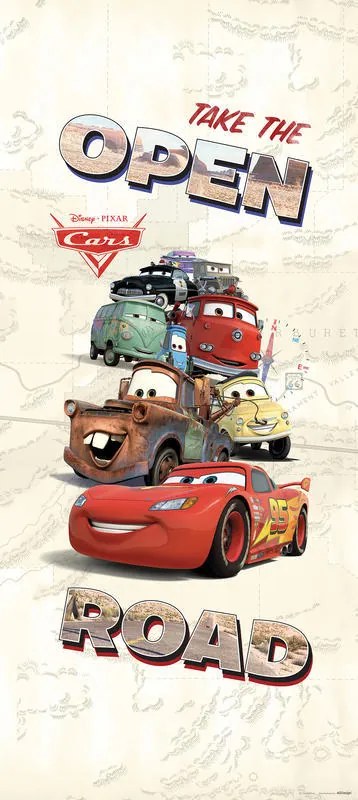 AG Design Cars Auta Disney - papírová fototapeta