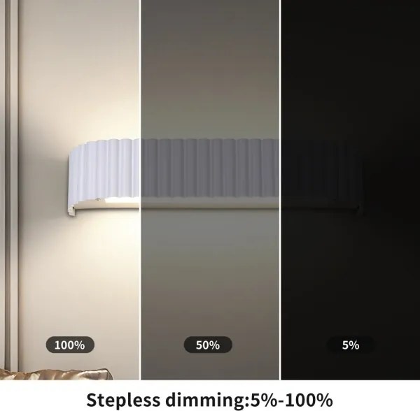 BRILAGI - LED Stmívat. nástěn. svít. FALCON MODERN LED/14W/230V 40 cm bílá + DO