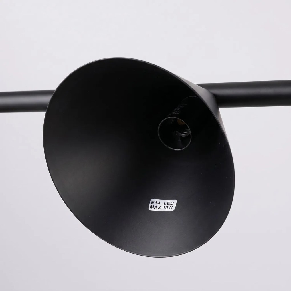 Sollux Lighting Lustr NOX 4L černý