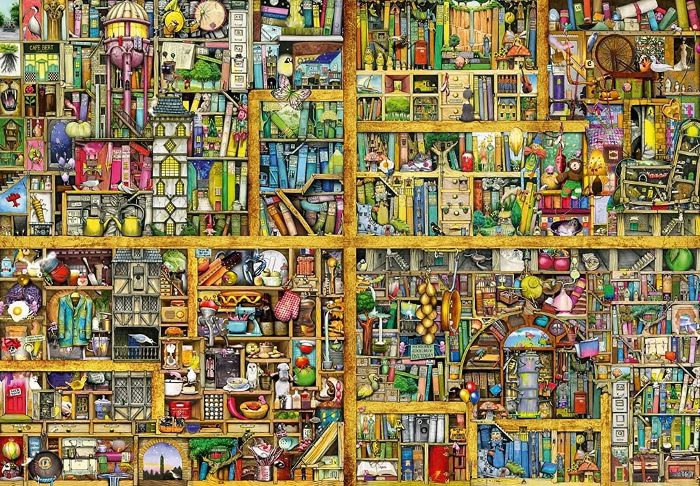 Ravensburger puzzle kouzelná knihovna 18000 dílků