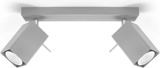 Sollux Lighting Stropní svítidlo MERIDA 2 šedé