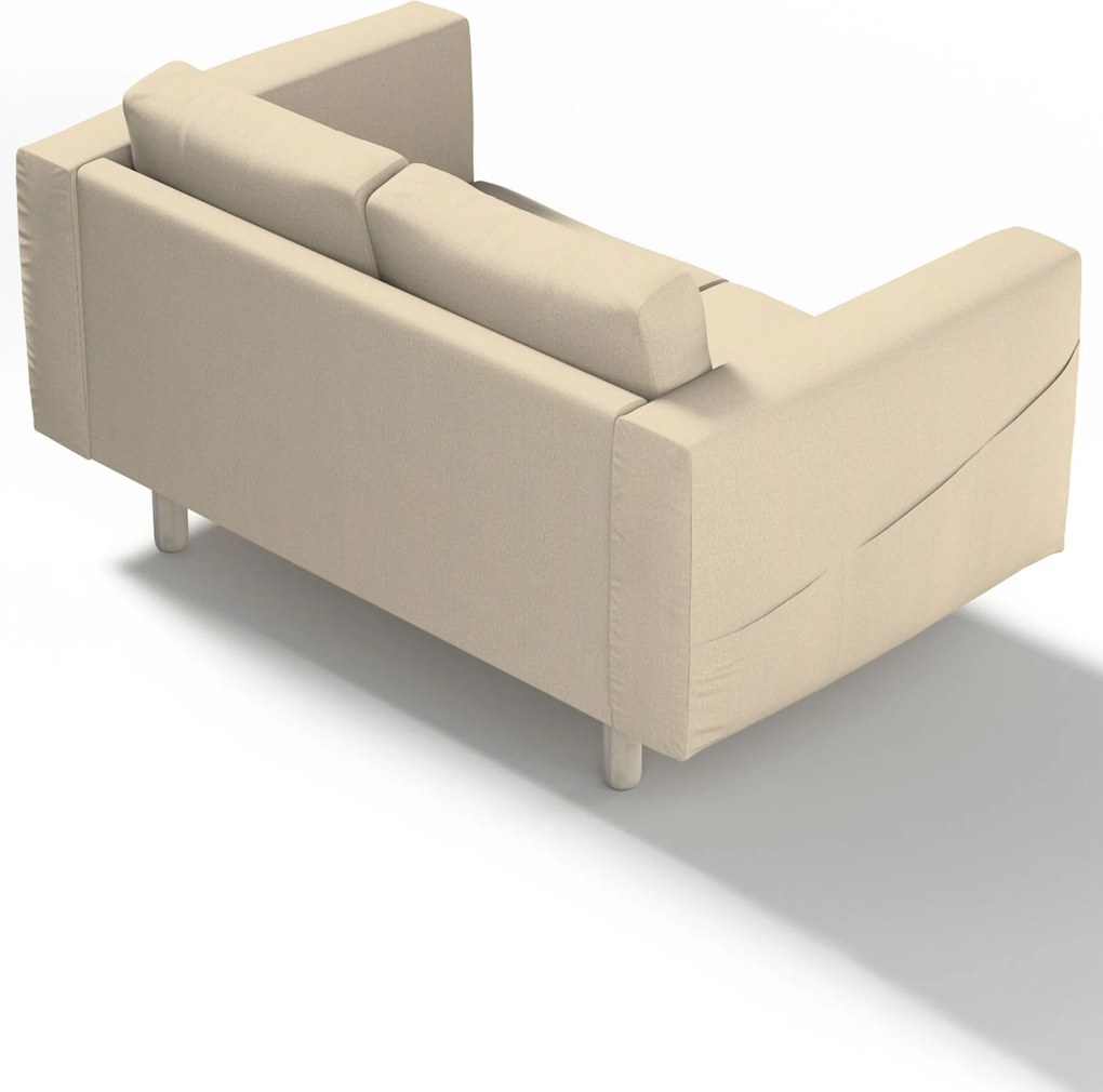 Potah na pohovku IKEA Norsborg 2-místná barva béžová látka pletený vzor