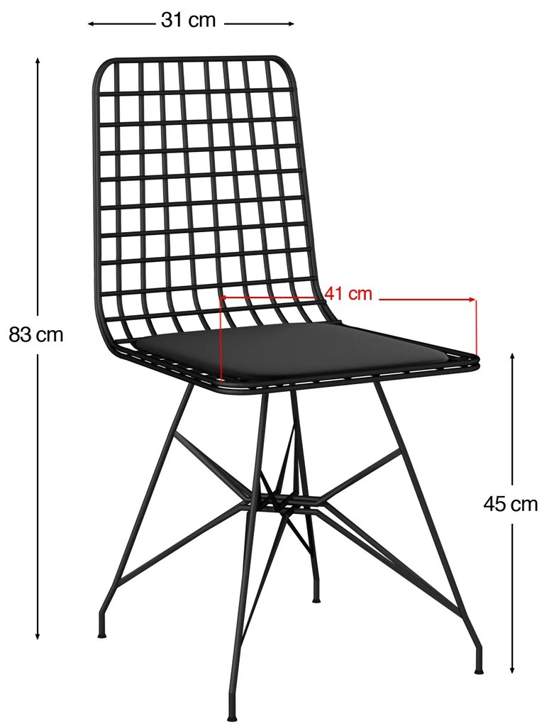 ASIR Jídelní set BNDY černý