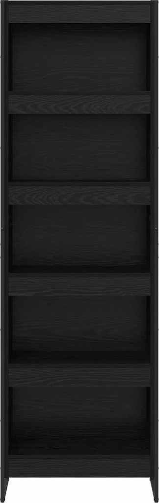 Knihovna 60 x 30 x 189,5 cm Kompozitní dřevo Černý dub 3402998