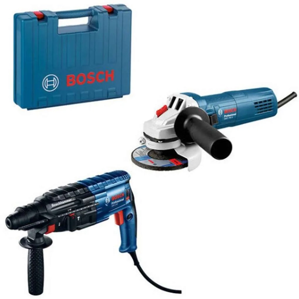 Bosch - Sada vrtacího kladiva 790 W a úhlové brusky 750 W 0615990M8H