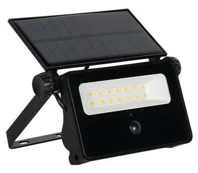 Illumaxx LED Solární reflektor se senzorem LED/20W/5,5V IP65 OS0036