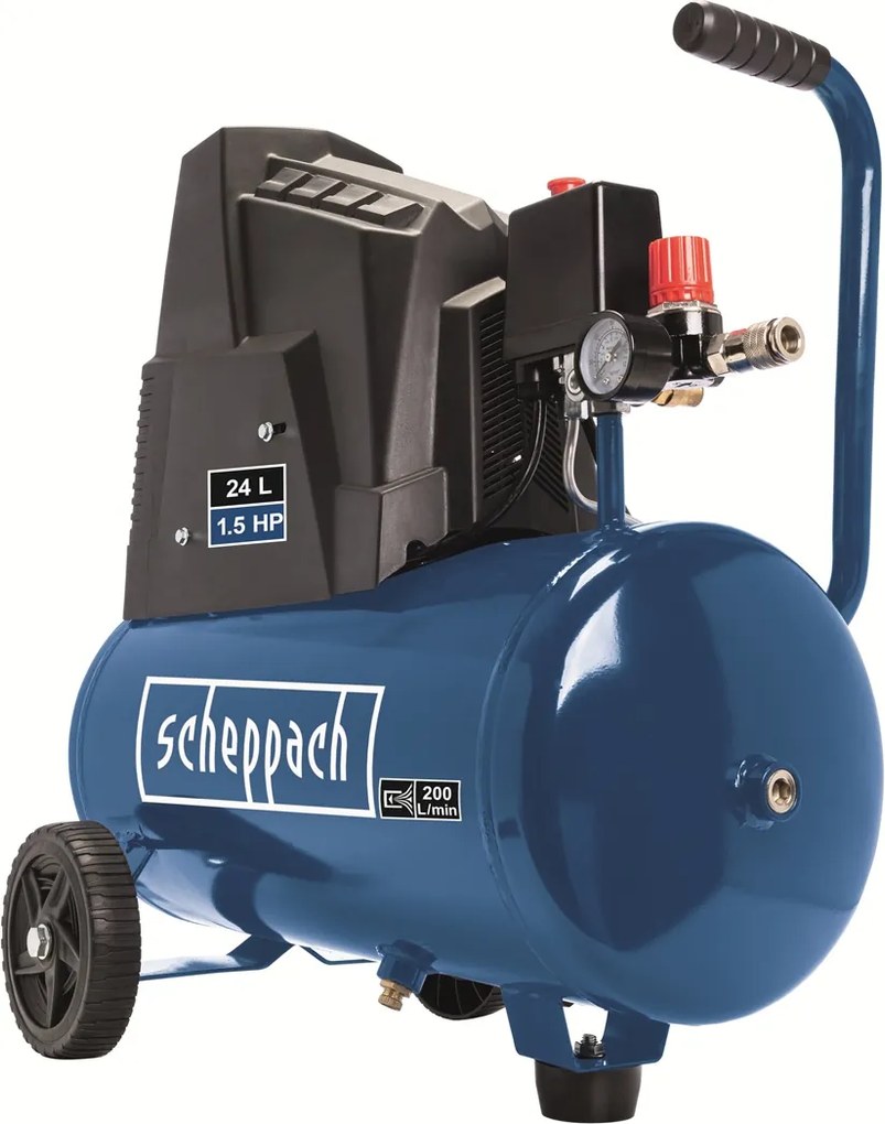 Scheppach HC 30 OX - bezolejový kompresor 24 l