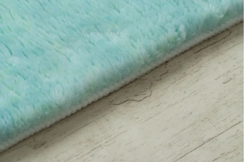 Dětský koberec HOT AIR BALLOON modrý