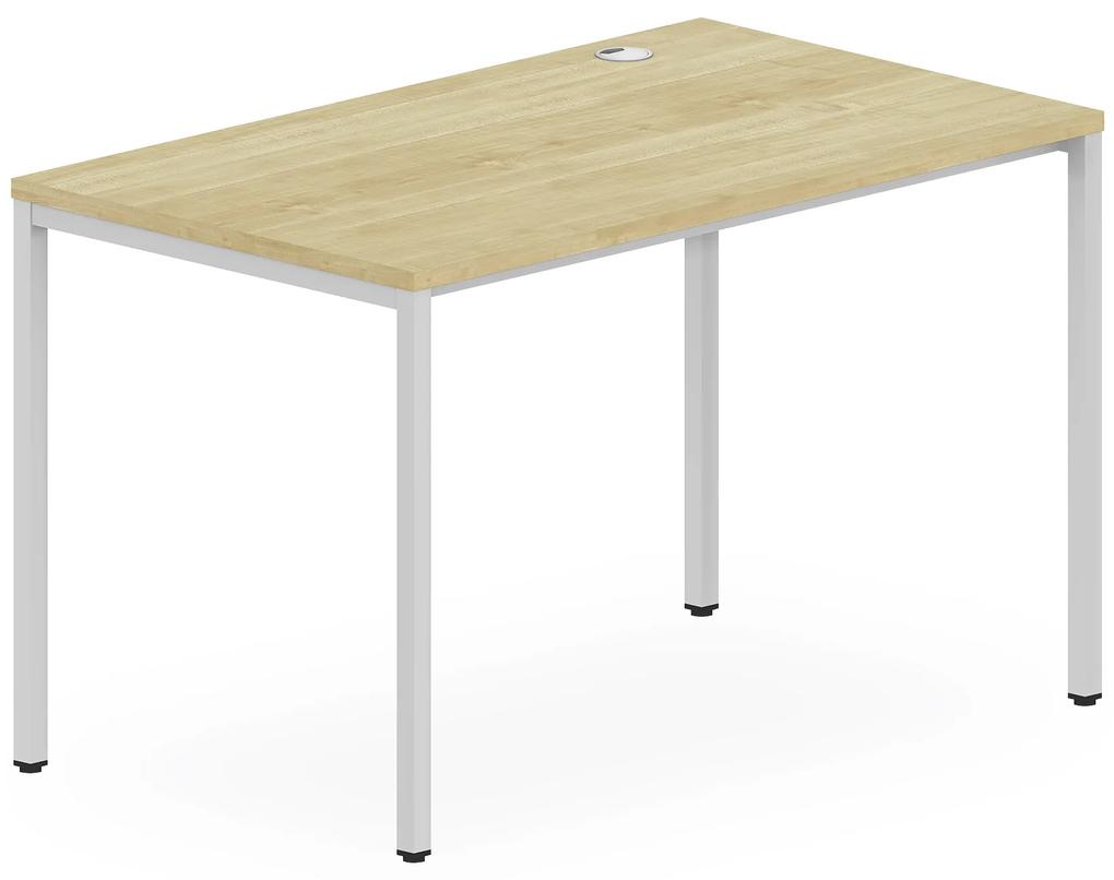 Artspect 105-1207 - Stůl pracovní, podnož  120x70cm - Bílá