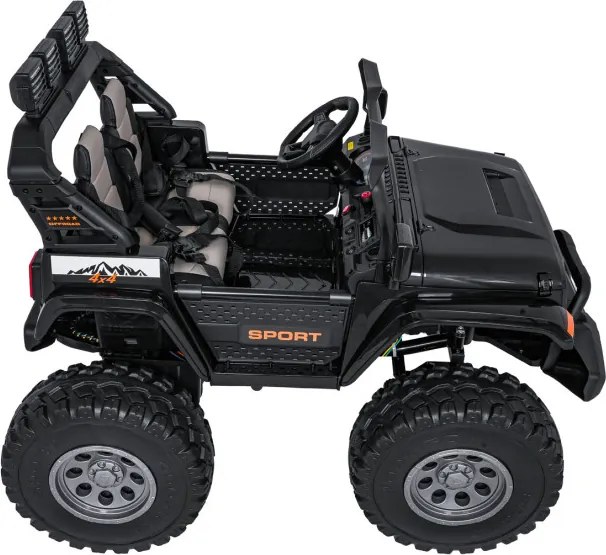 Elektrické autíčko Extreme Sport 4x4 černé