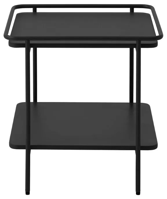 Designový odkládací stolek Harinder 45 cm černý