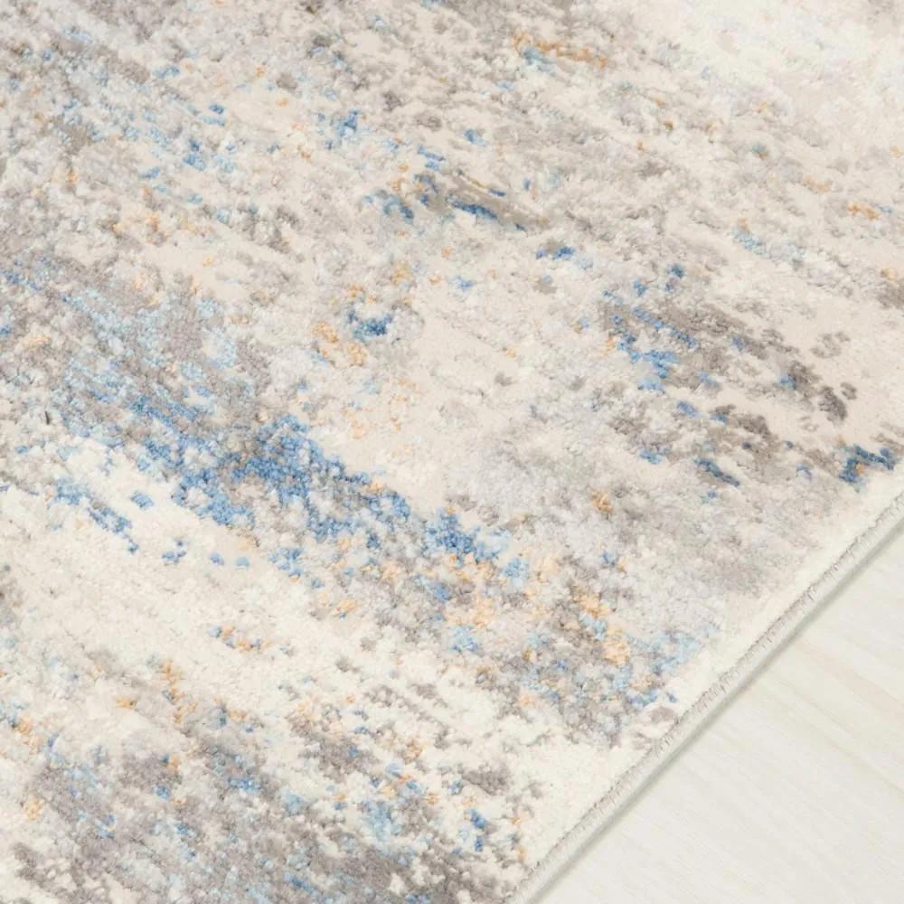 Kusový koberec Erebos krémově modrý 200x300cm