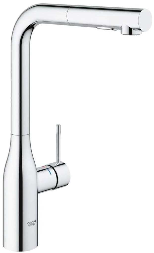 Grohe Essence - Dřezová baterie s výsuvnou sprškou, chrom 30270000