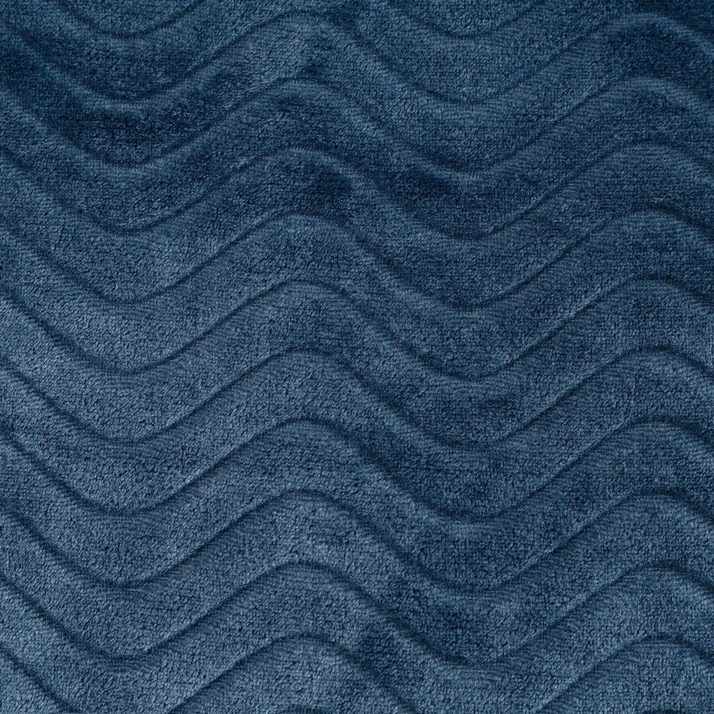 DEKA Z MIKROFLANELU EMMA 150X200 CM TMAVĚMODRÁ