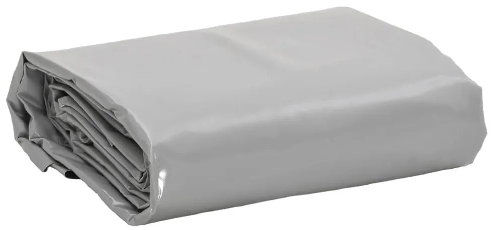 Plachta šedá 3 x 5 m 650 g/m² 156110