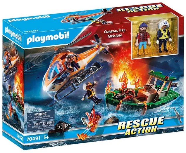 Playmobil 70491 pobřežní požární mise
