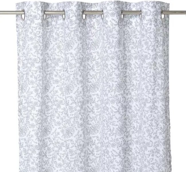 GoodHome Záclona Galene 140 cm x 260 cm - Floral