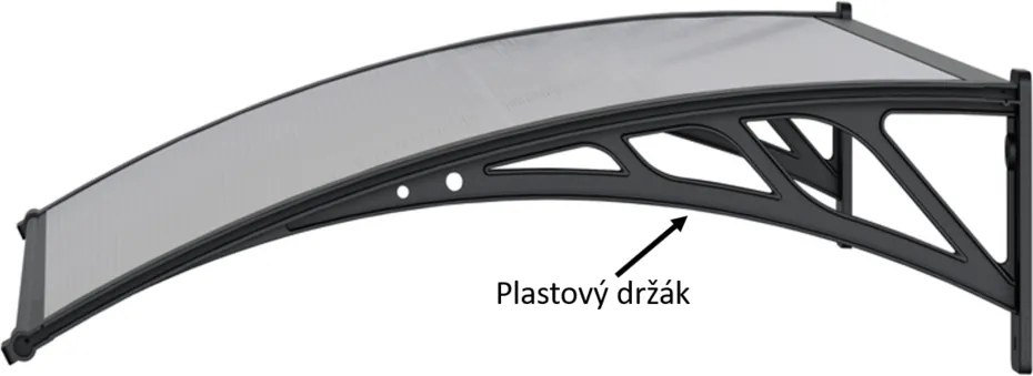 ROJA Držák pro vchodový přístřešek 80cm