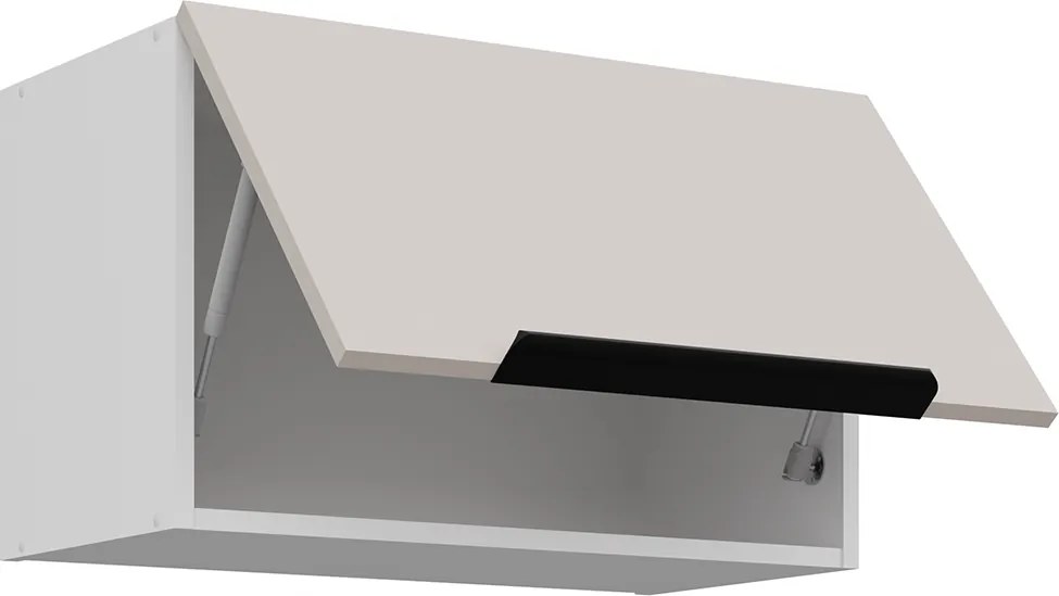 COMO | horní skříňka 60 GU-36 1F výklopná | 60 cm | bílá/kašmír