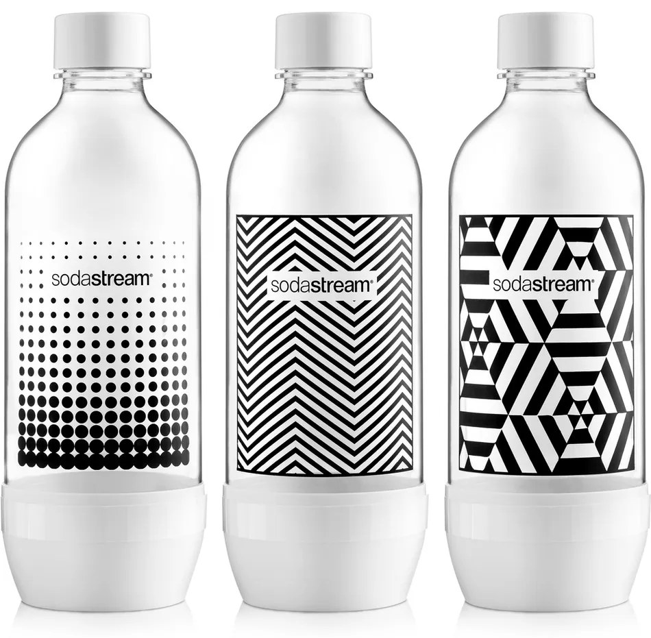 SODASTREAM Lahev TriPack 1l Black&White