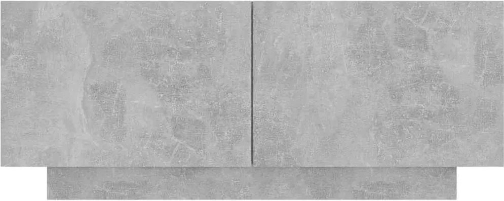 Noční stolek betonově šedý 100 x 35 x 40 cm kompozitní dřevo 3082769