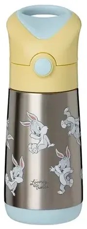 B.box Nerezová termolahev s brčkem 350 ml Looney Tunes