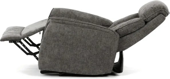 Polohovací křeslo šedé, elektrické TV-H9727 GREY2