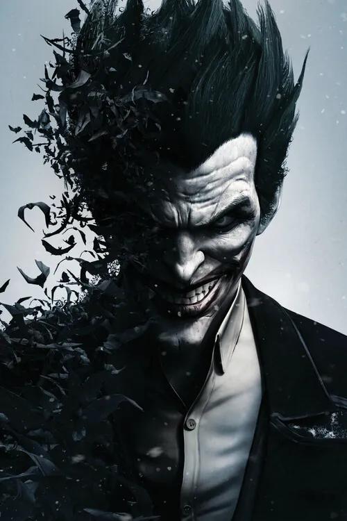 XXL Plakát Batman Arkham - Joker, (80 x 120 cm)