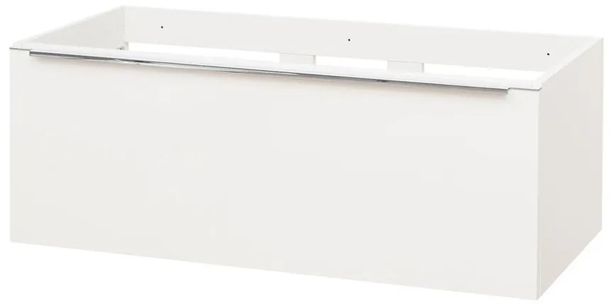 Mereo Mereo, Mailo, koupelnová skříňka 101 cm, bílá, dub, antracit, CN517S