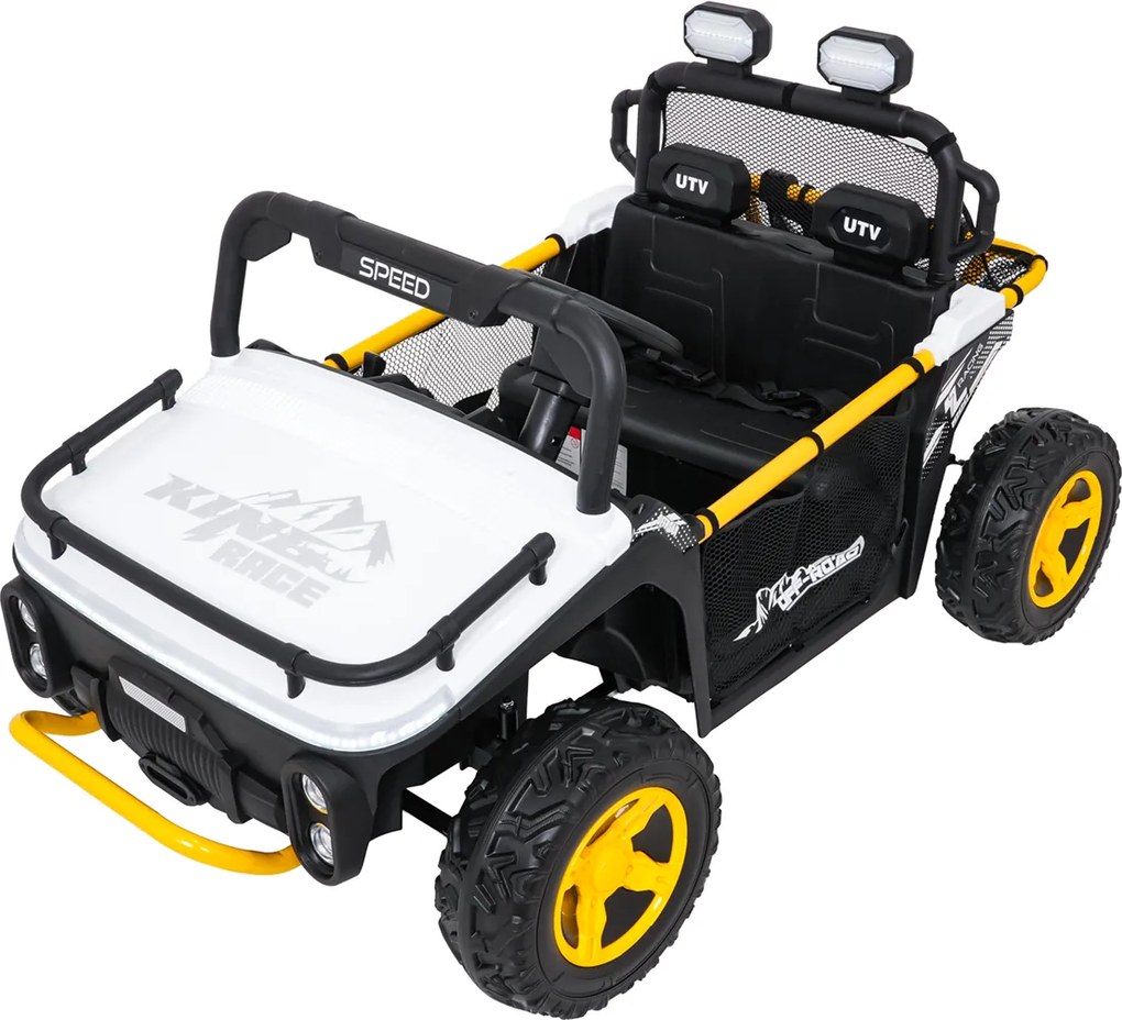 Ramiz Elektrická bugina UTV SPEED pro děti bílá