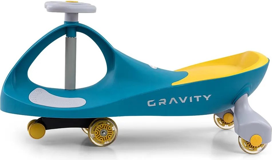 Dětské gravitační odrážedlo Gravity Milly Mally green yellow