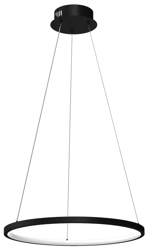 Závěsné LED svítidlo Hoop, 1x LED 27w, 4000k, b