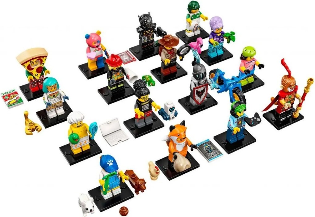 Lego 71025 ucelená kolekce 16 minifigurek série 19