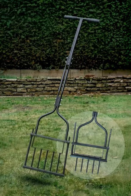 IQ Garden Aerifikační vidle s pružinou a 5 plnými hroty 326110