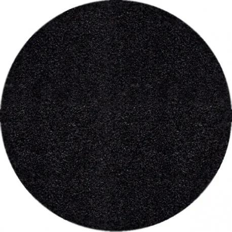 Ayyildiz koberce Kusový koberec Dream Shaggy 4000 Antrazit kruh Černá - 120x120 (průměr) kruh cm