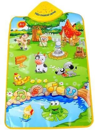 ISO Dětská hrací podložka - zvířecí farma, 4690