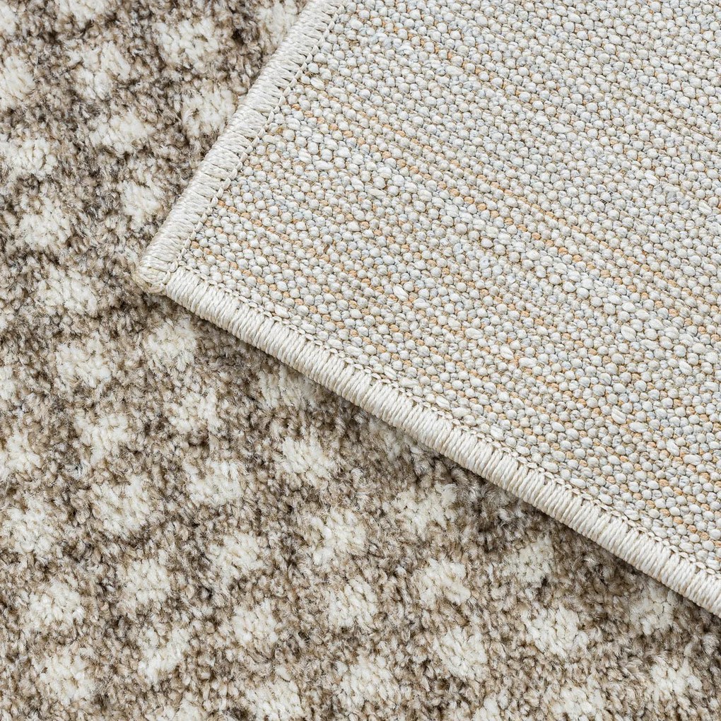 Dywany Łuszczów, Kusový koberec Fusion 0805 cream/beige, 200x290, béžová, kancelář